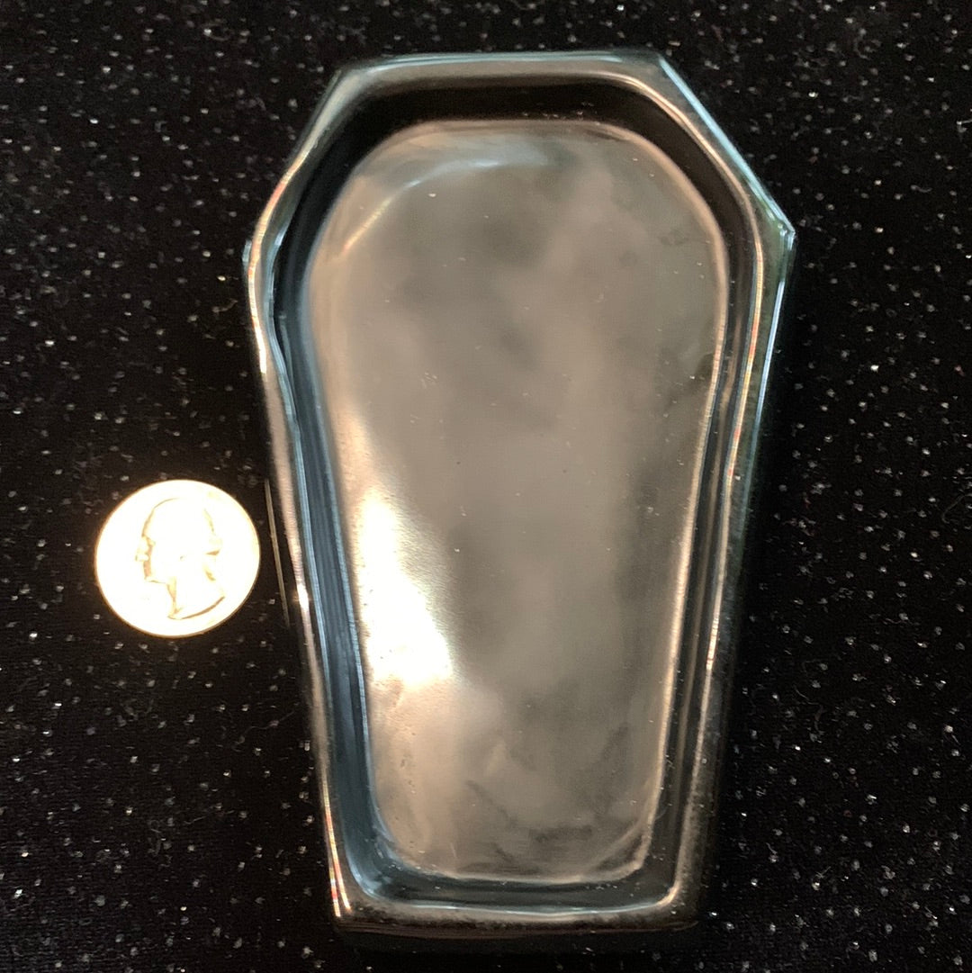 Black Obsidian Coffin Dish – Growing Magic Vibes